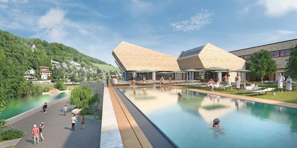 Noch 47 Tage bis zur Eröffnung der Wellness-Therme FORTYSEVEN