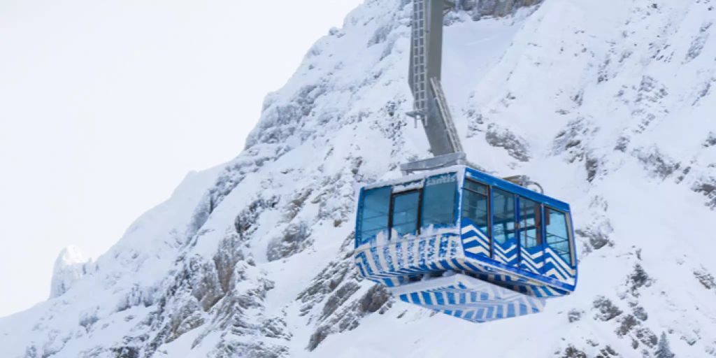 Säntis - Schwebebahn nimmt den Betrieb wieder auf