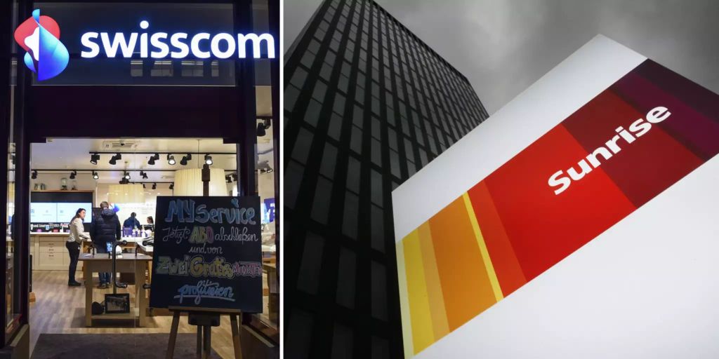 Sunrise verklagt Swisscom auf 350 Millionen Franken
