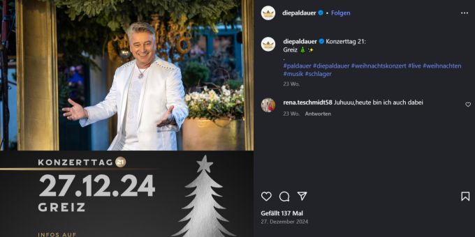 Sorge um «Die Paldauer»-Sänger: Didi Ganshofer hatte Schlaganfall | Nau.ch