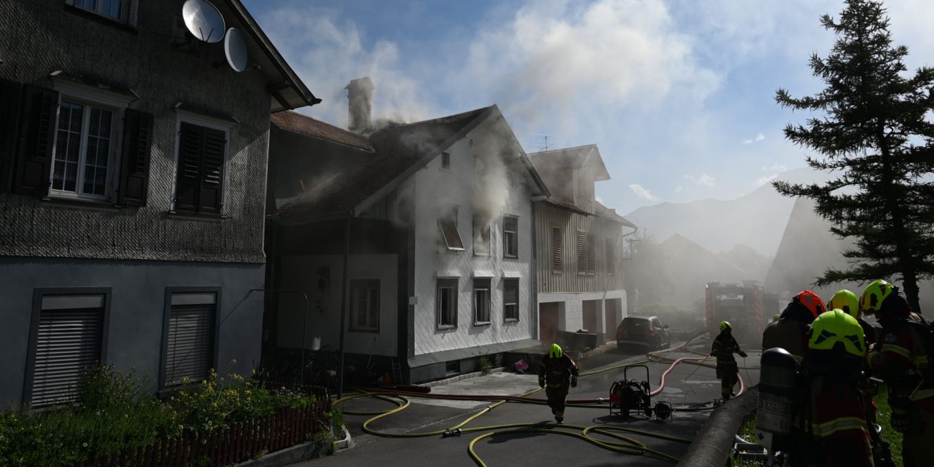Grabs SG: Einfamilienhaus nach Brand unbewohnbar | Nau.ch