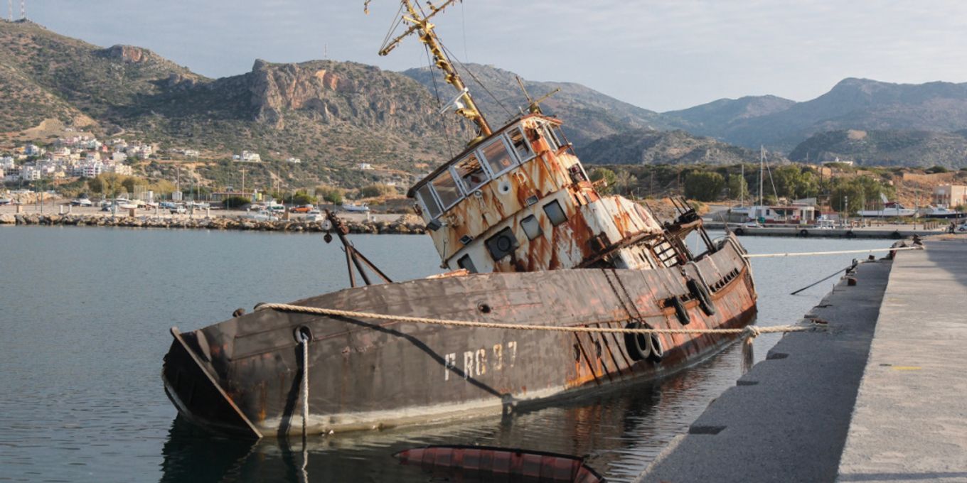 Gefahrensituation Fur Ein Schiff