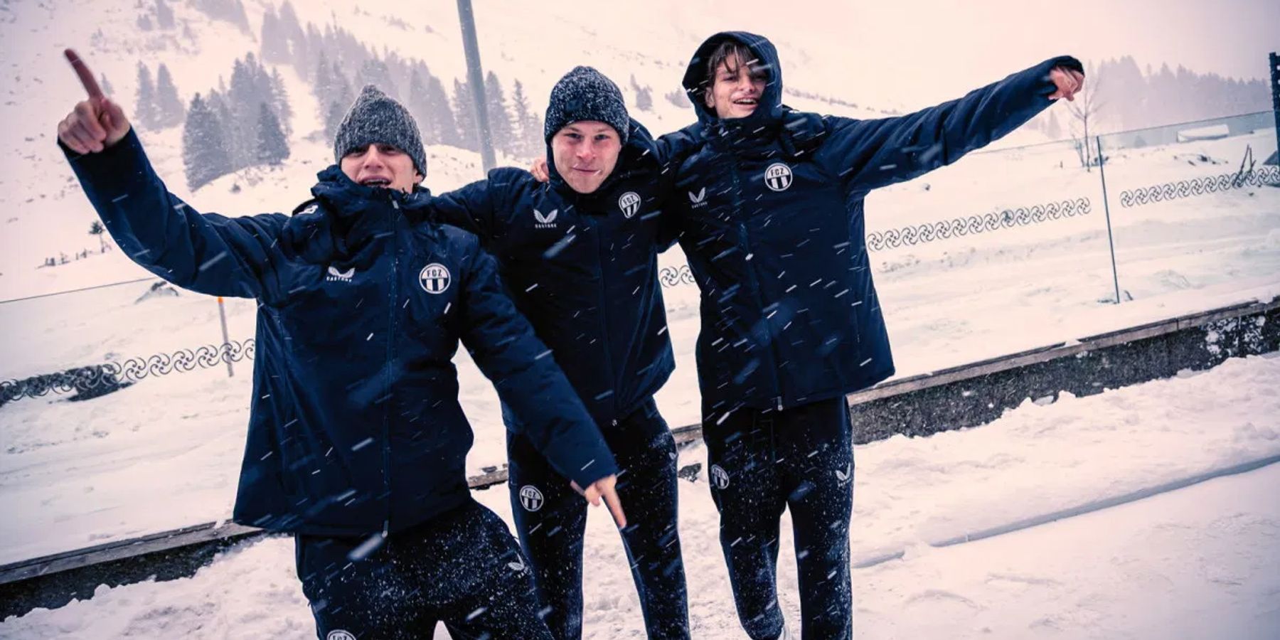 FCZ versinkt im Schnee: Teambuilding-Event auf der Schwägalp | Nau.ch