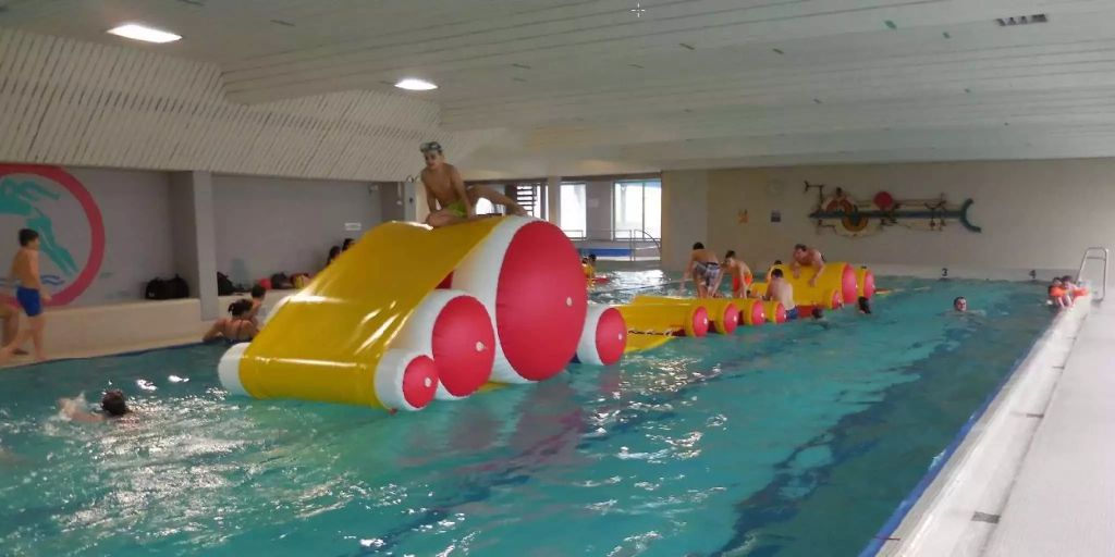 Balgach: Hallenbad lockt mit neuer Hindernislaufbahn