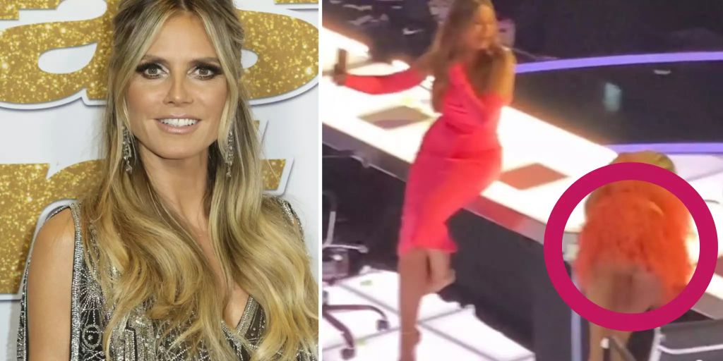 Heidi Klum nach Po-Blitzer: «Bück dich nicht im kurzen Rock»