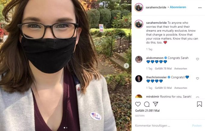 Bundesstaat Delaware wählt erste Transgender-Senatorin | Nau.ch