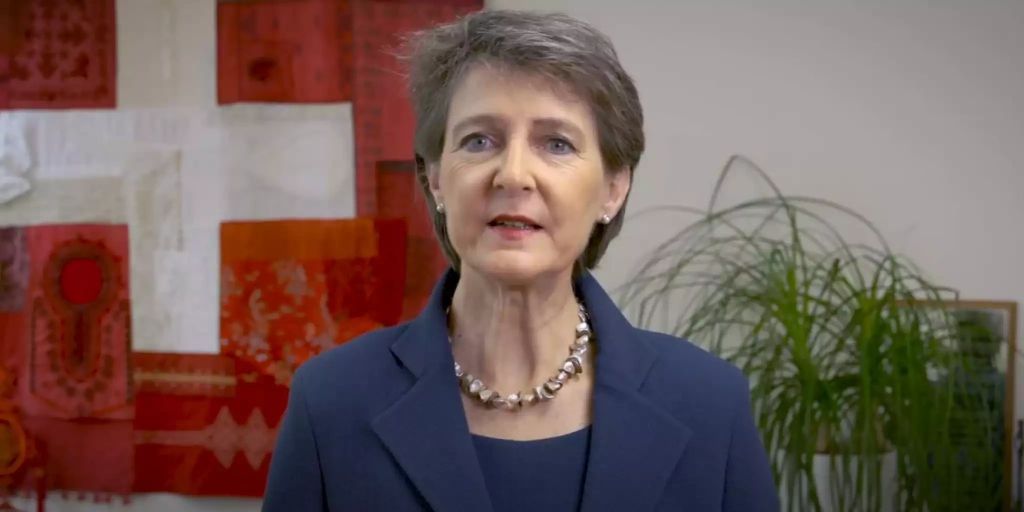 Simonetta Sommaruga gibt bei Digitaltagen-Rede ein 5G-Versprechen