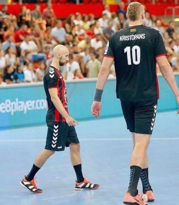 Lettland scheidet an Handball-EM trotz Riese Dainis Kristopans aus | Nau.ch