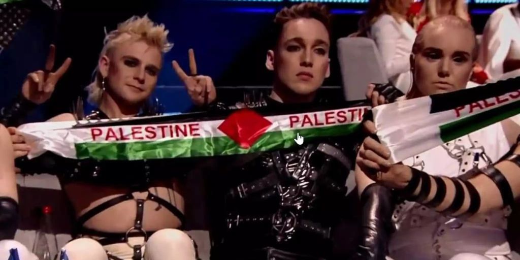 ESC Fans feiern Mut der isländischen Band «Hatari»