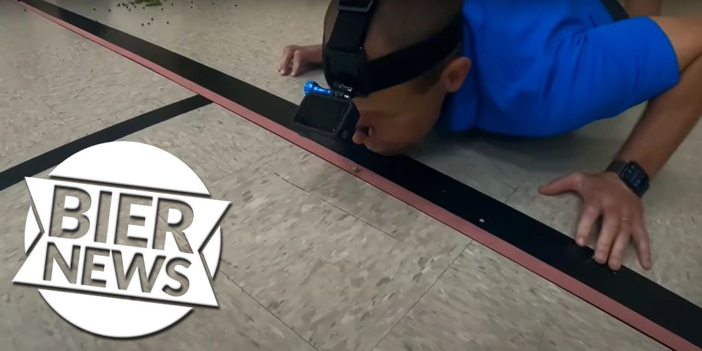 250. Weltrekord für David Rush – diesmal mit Erbsen-Weitpusten