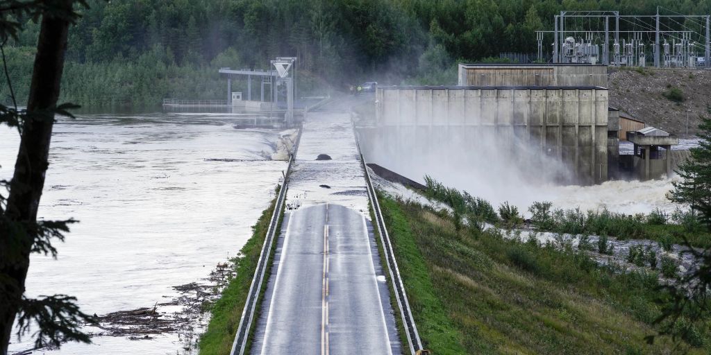 Tausende nach Staudamm-Bruch in Norwegen evakuiert