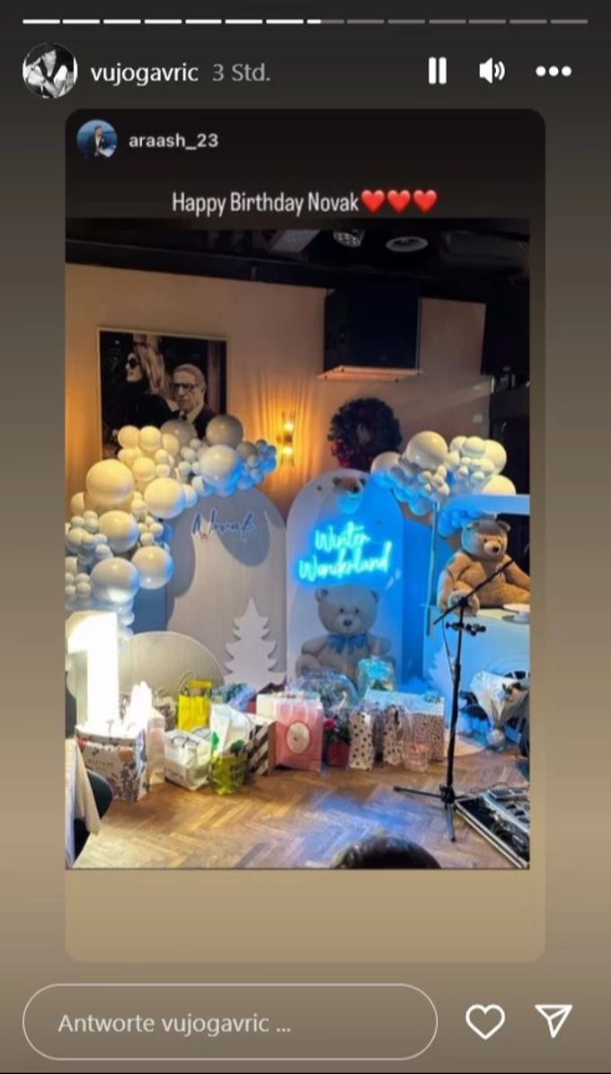 «Der Bachelor»: So wild feiert Vujo Geburtstag seines Sohnes | Nau.ch