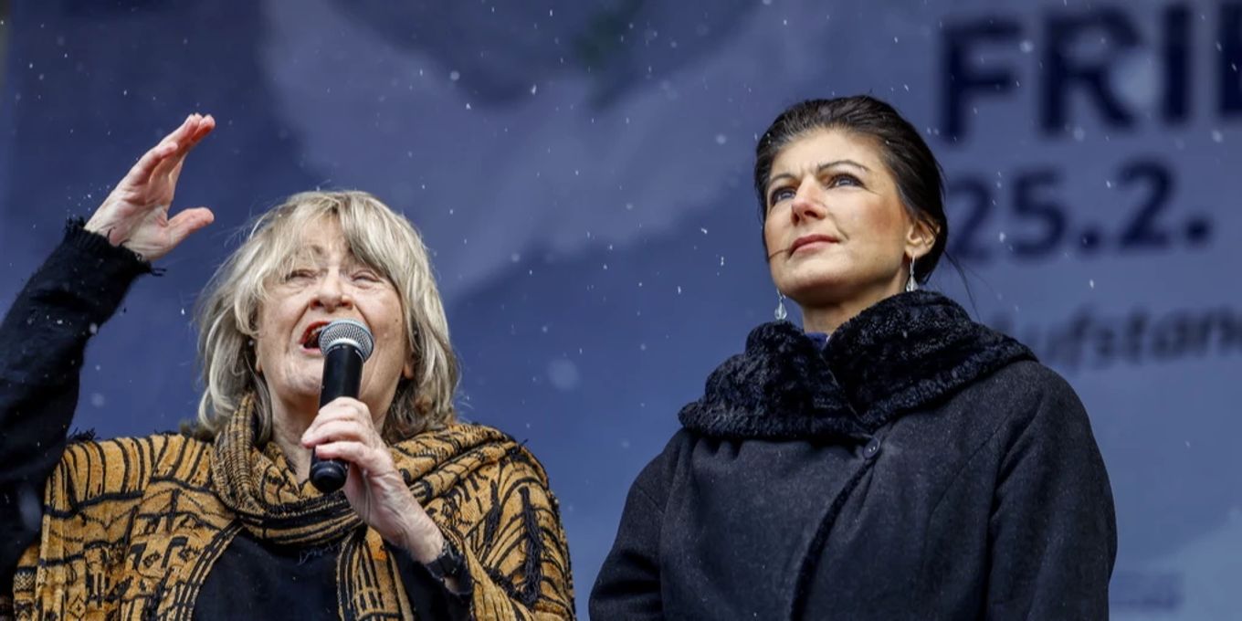 Sahra Wagenknecht und Alice Schwarzer bei Berliner Friedens-Demo | Nau.ch