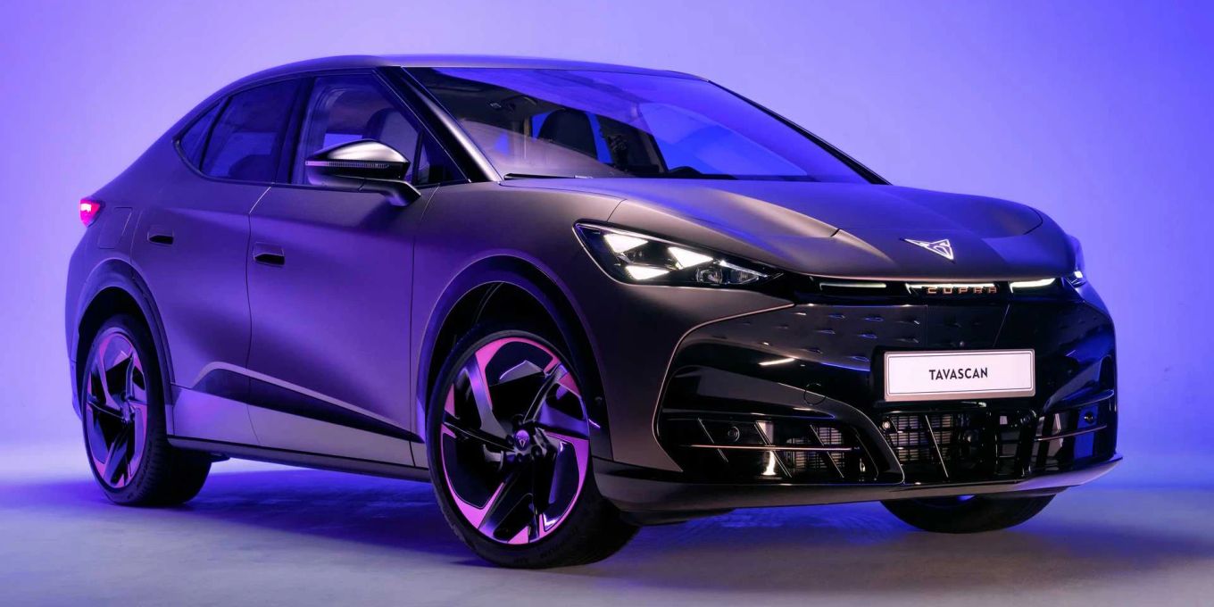 Elegantes Cupra Auto Elektro Bildnull