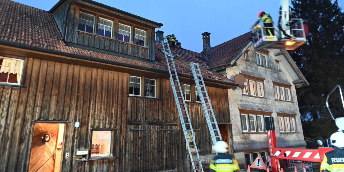 Eggersriet SG: Brand in Wohnhaus in der Würzwallen | Nau.ch