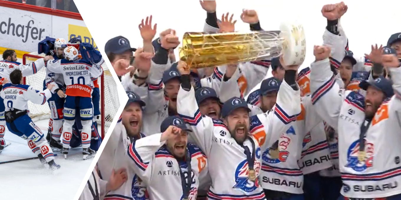ZSC ist Schweizer Meister 2025 | Nau.ch