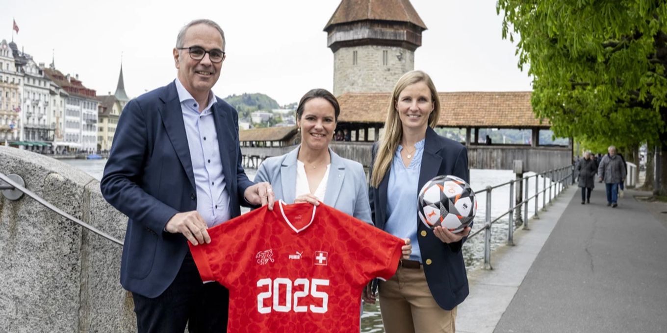 Stadt Luzern läutet Countdown zur Frauenfussball-EM 2025 ein | Nau.ch