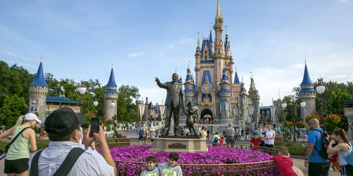 In Disney World über Beton geschleift | Nau.ch