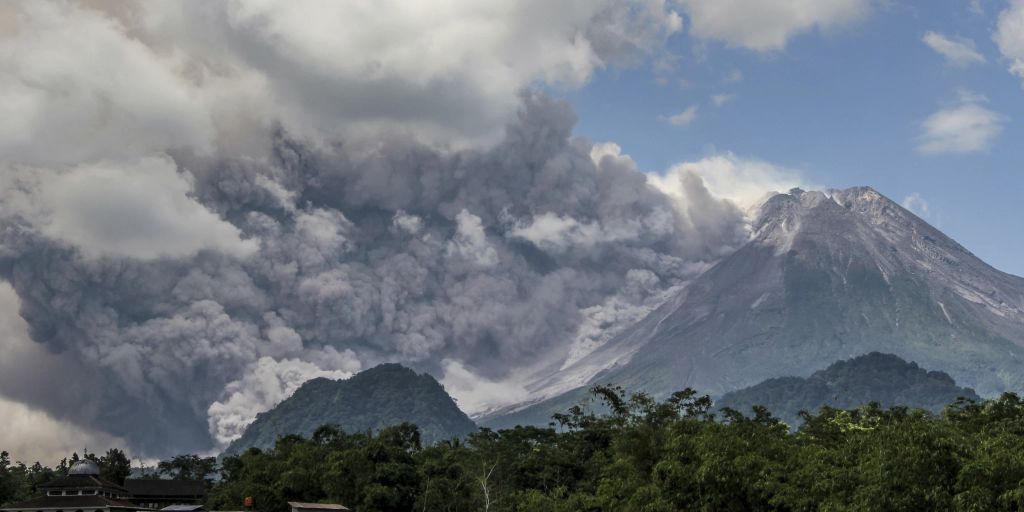 Indonesischer Vulkan Merapi wieder ausgebrochen
