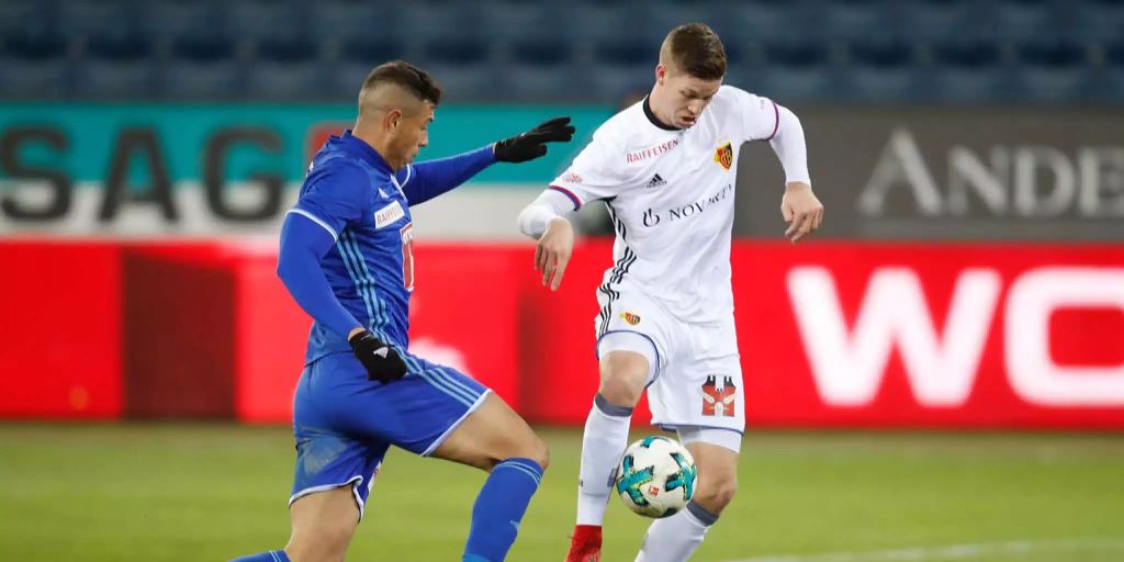 FC Basel leiht Cédric Itten an den FC St. Gallen aus