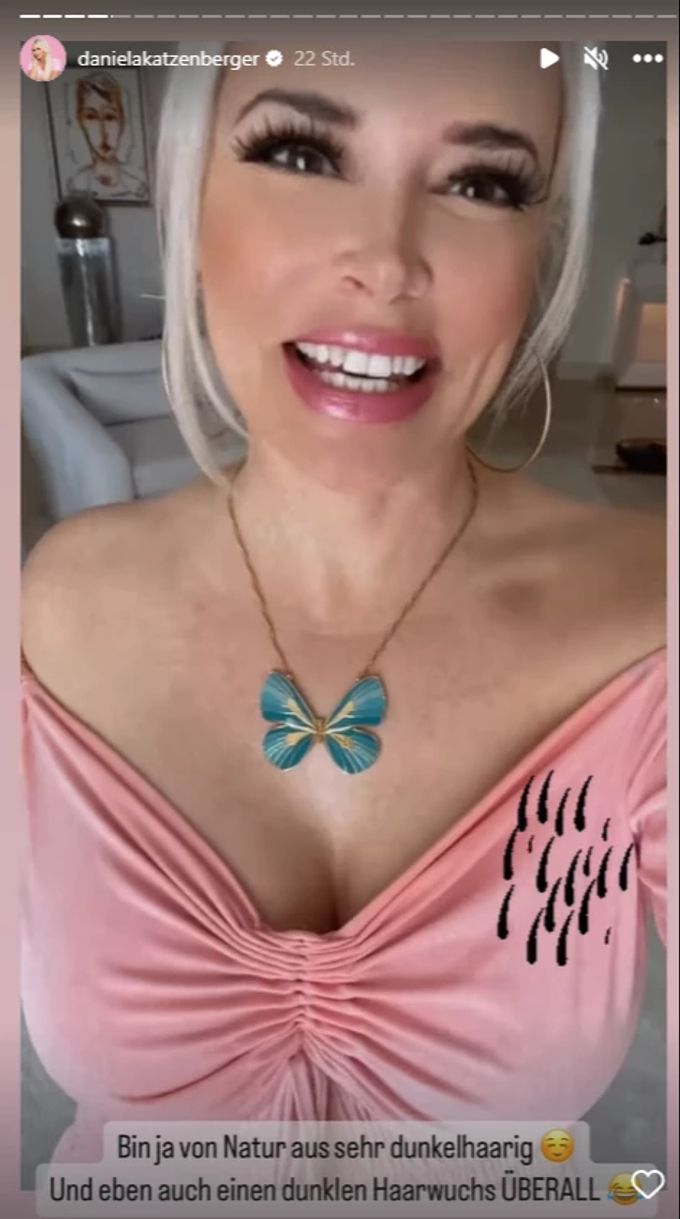 Daniela Katzenberger zeigt ihre «viele» Beinbehaarung | Nau.ch