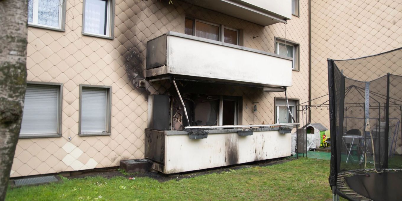 Sissach BL: Balkonbrand in Mehrfamilienhaus fordert Feuerwehreinsatz ...