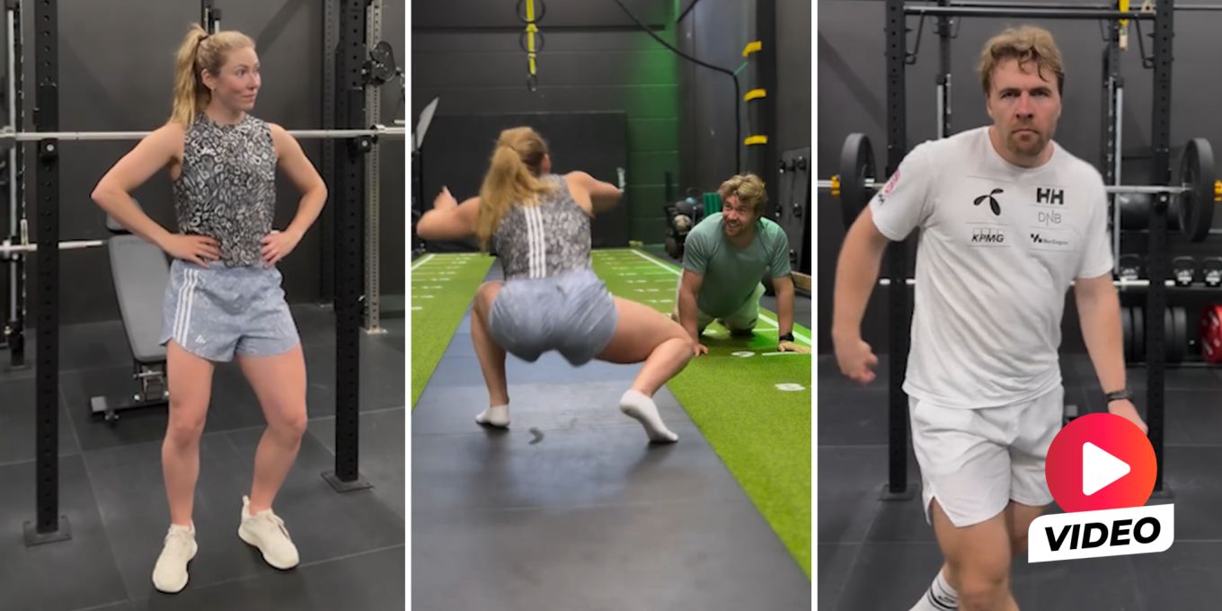 Mikaela Shiffrin und Aleksander Kilde schuften (und tanzen) im Gym | Nau.ch