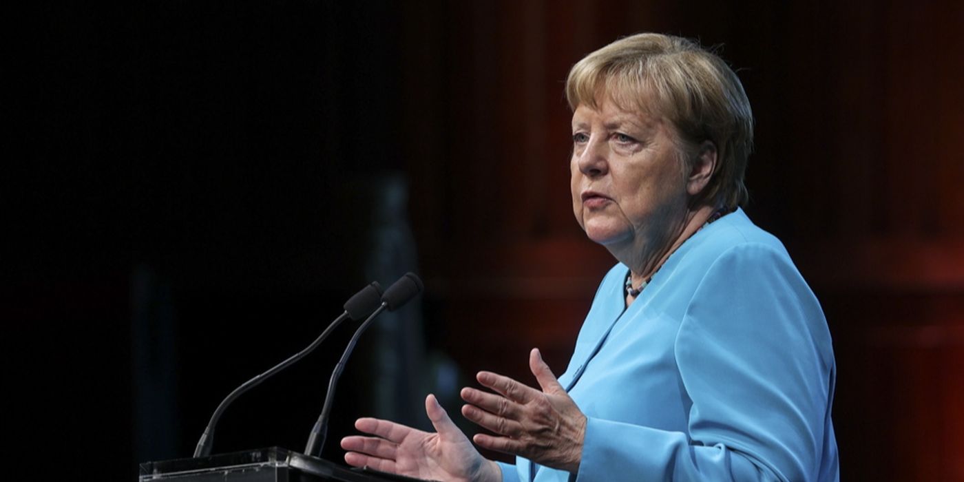 Angela Merkel: Das sagt sie heute zu ihrem Mega-Dekolleté | Nau.ch