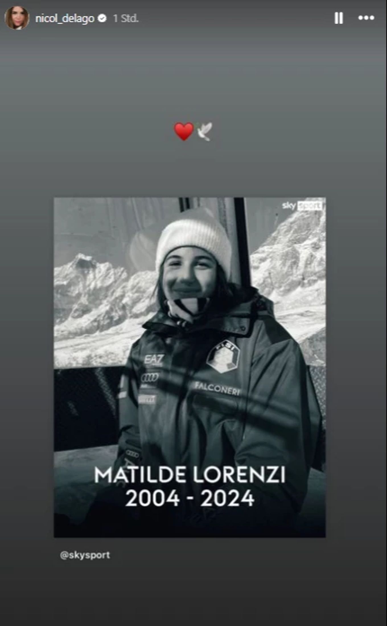 Matilde Lorenzi (†19): So trauert Ski-Familie um verstorbenes Talent ...