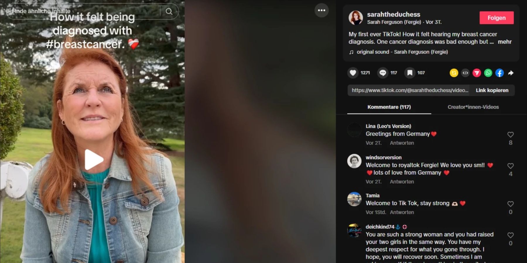 Sarah Ferguson: Erste britische Royal auf TikTok | Nau.ch