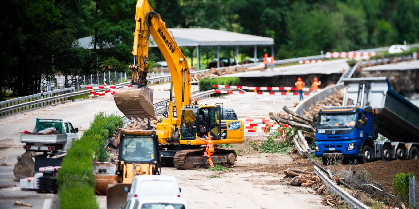 Misox GR: A13 ab 10. Juli wieder einspurig befahrbar | Nau.ch