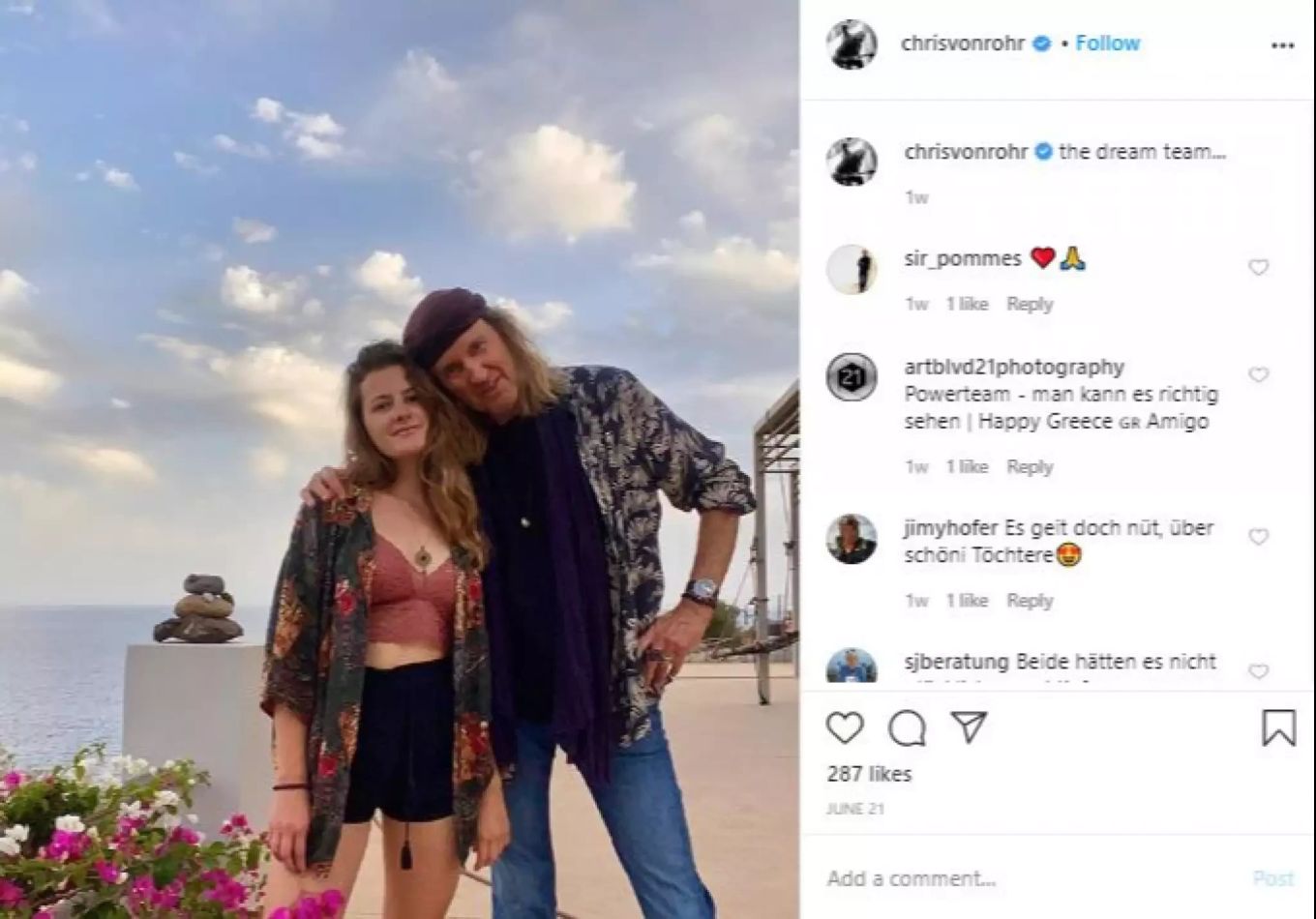 Chris von Rohr: Er und Tochter hatten Zoff wegen Freundin | Nau.ch