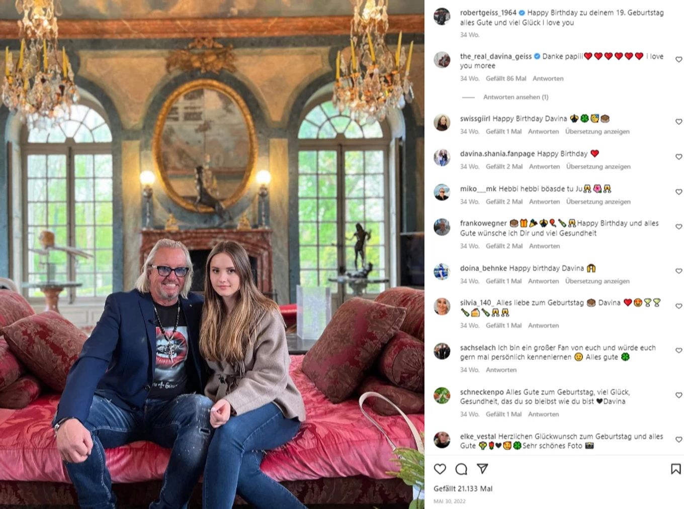 «Die Geissens»: Liebt Tochter Davina diesen Fussballstar? | Nau.ch