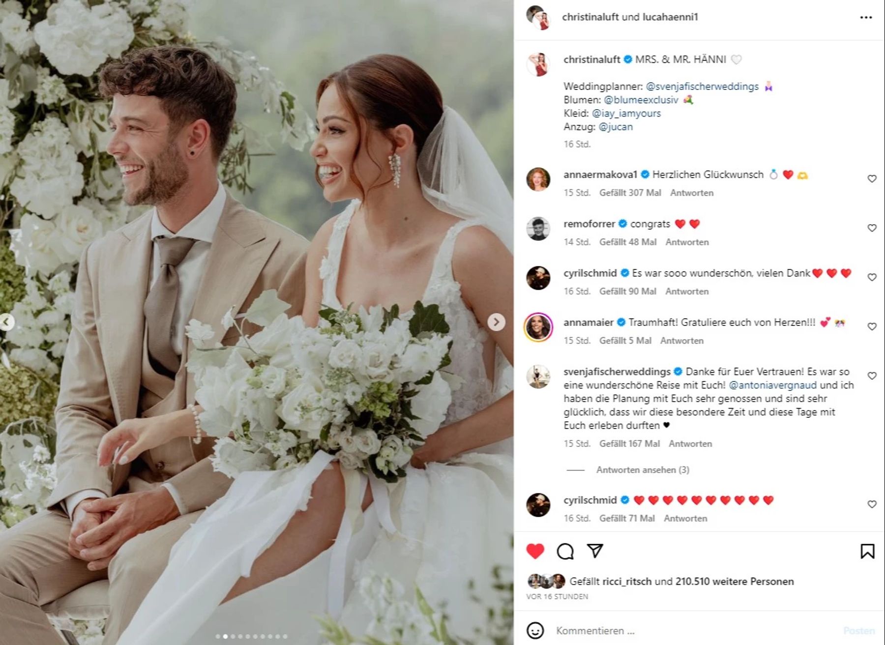 Luca Hänni: «Durchgeweint» - emotionales Geständnis von Christina | Nau ...