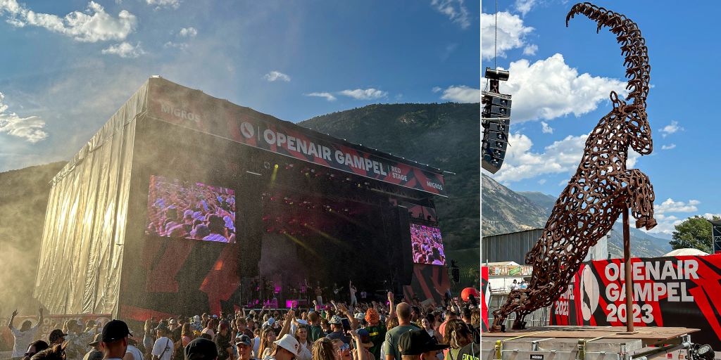 Das Openair Gampel geht erfolgreich über die Bühne