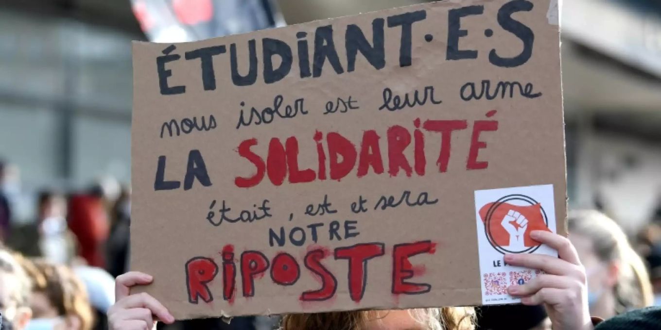 Studenten in Frankreich protestieren gegen Corona-Massnahmen | Nau.ch