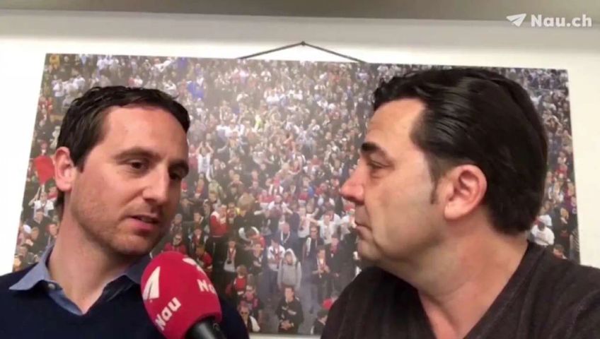 Besuch beim FC Aarau und Sportchef Sandro Burki