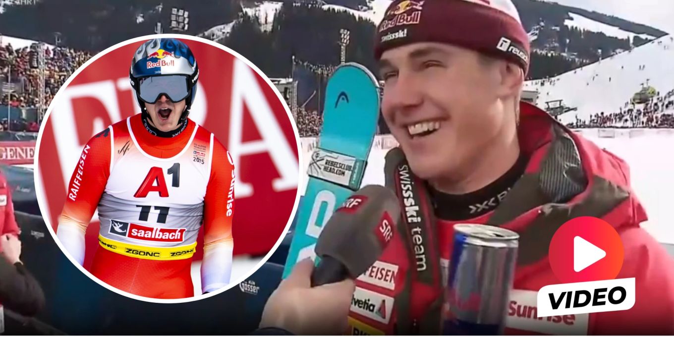 Franjo von Allmen nach WM-Gold: «Glaube, heute gehen wir ‹z'Bode ...