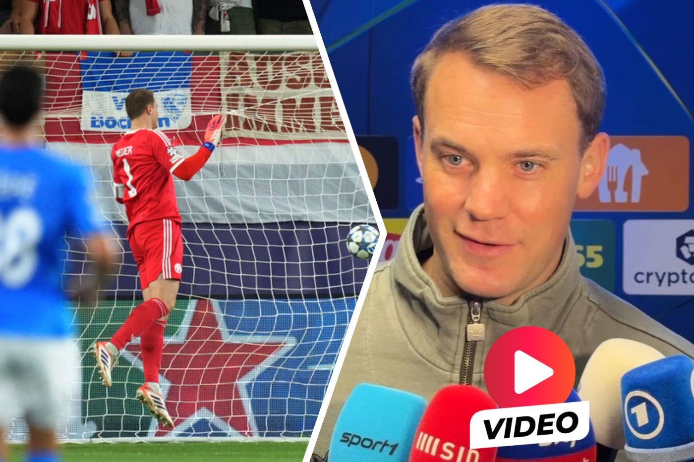 Manuel Neuer: Patzer in der Champions League sorgt für Bayern-Pleite ...