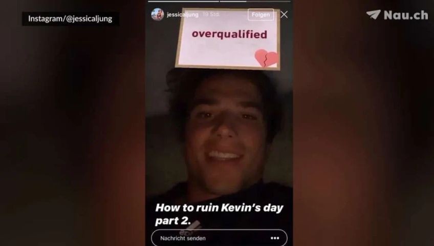 Kevin Fiala wird von einem Vogel angeschissen – die Freundin lacht