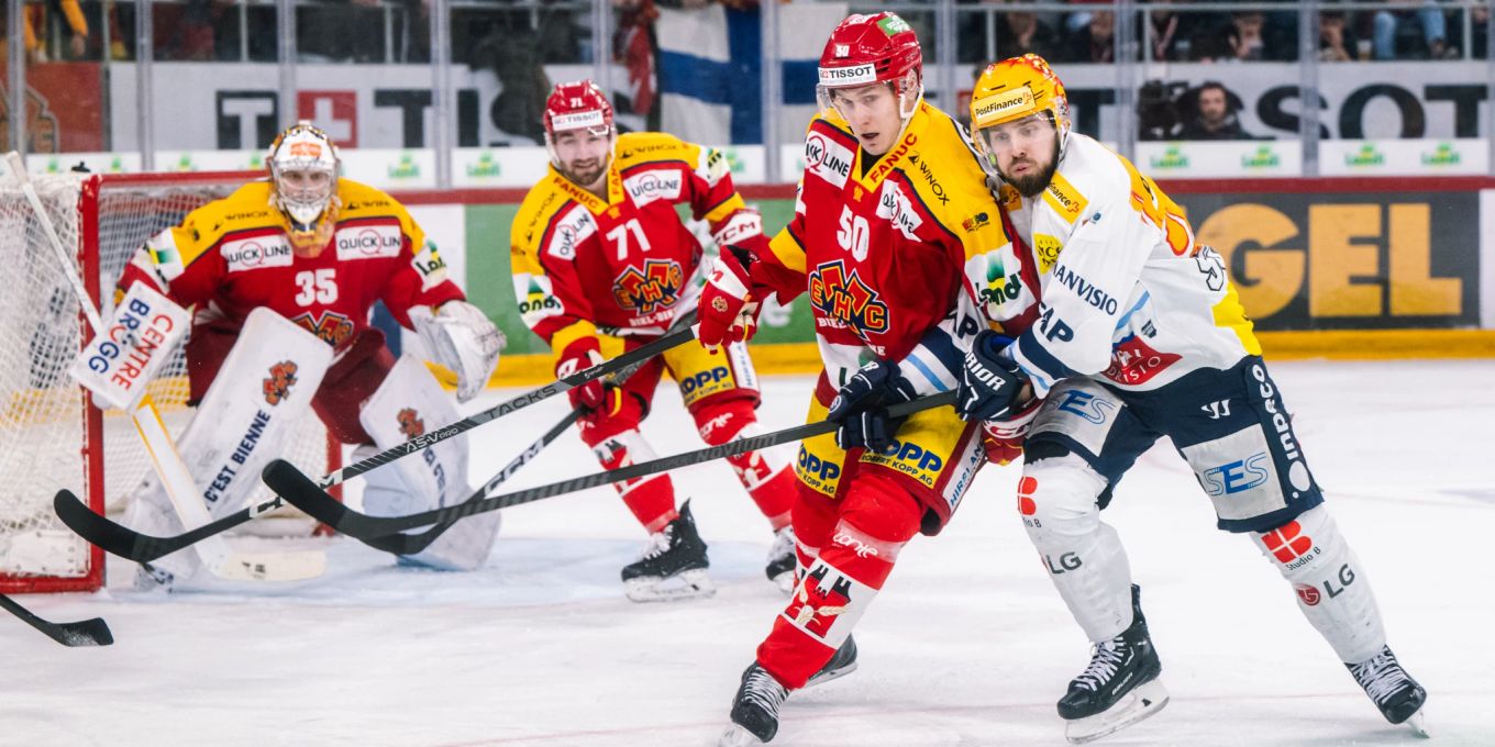 National League: EHC Biel und Ambri trennen sich im Play-In 1:1 | Nau.ch