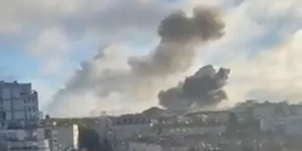 Schwere Explosionen im Zentrum der ukrainischen Hauptstadt Kiew