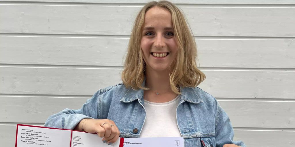St. Galler Schülerin schliesst Berufsmatura mit 6.0 ab