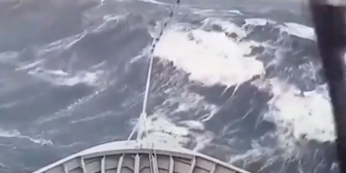 Monster-Welle: Passagiere fürchten auf Nordsee-Schiff um ihr Leben | Nau.ch