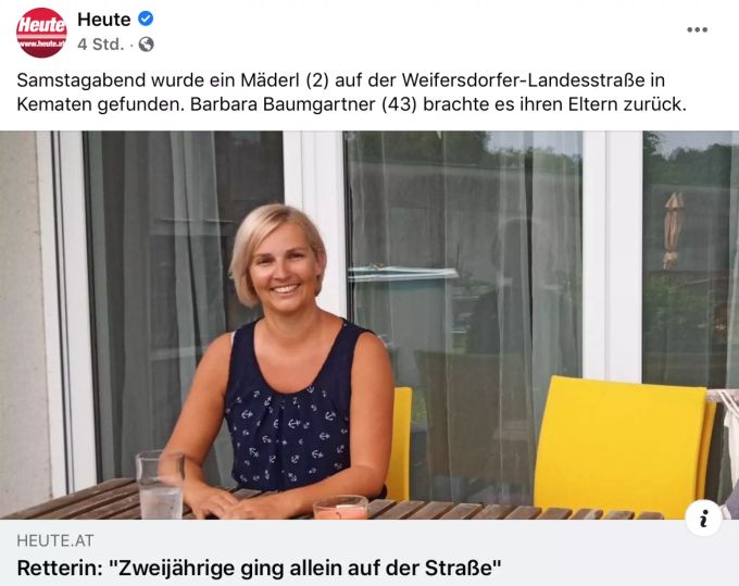 Mädchen (2) büxt aus – Eltern schnauzen Retterin (43) an | Nau.ch