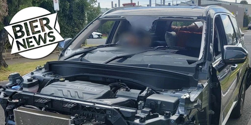 Australierin fährt «halbes Auto» – 460 Franken Strafe