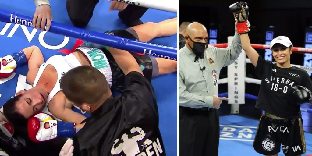 Miranda Adkins: Boxerin nach 7 Sekunden schon K.o.