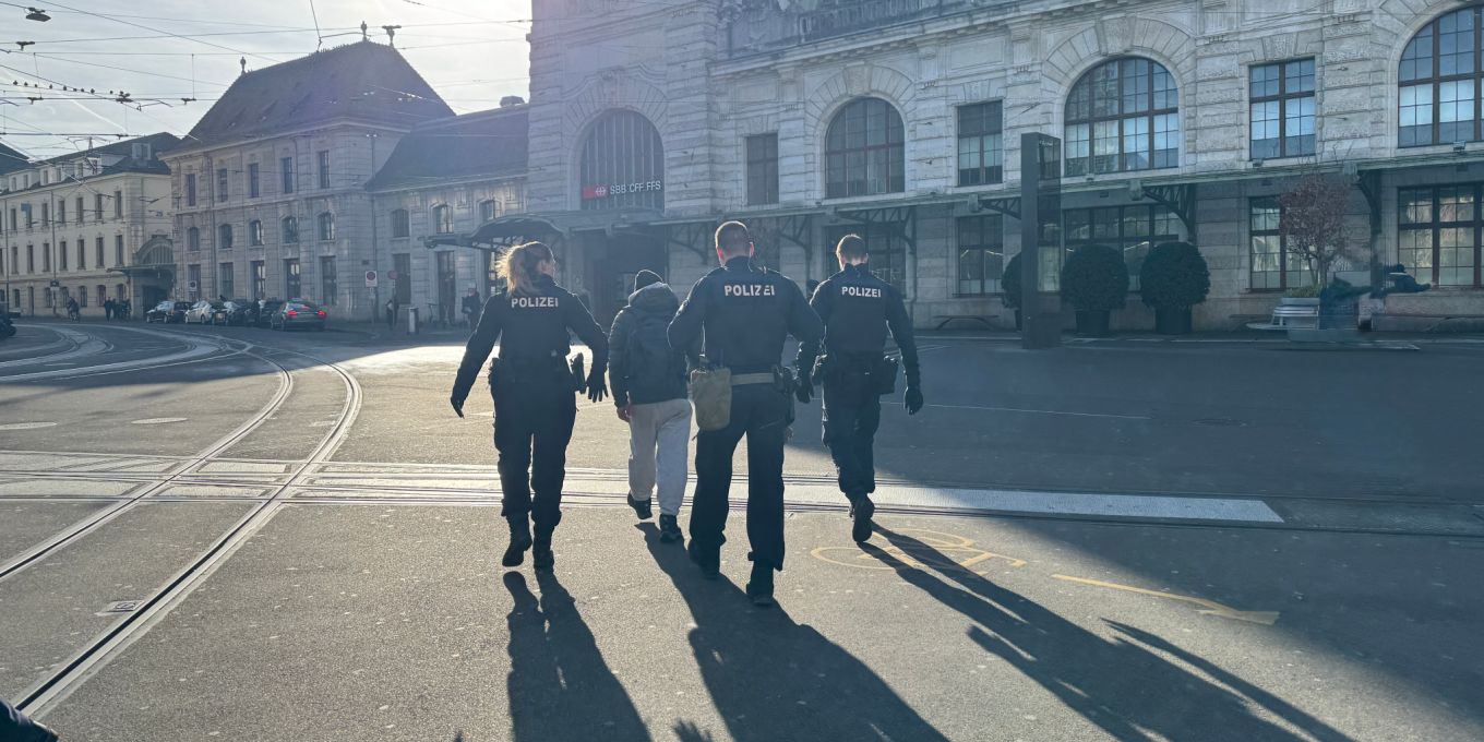 Basel-Stadt: Mehr Polizei-Präsenz im Bereich des Bahnhof SBB | Nau.ch