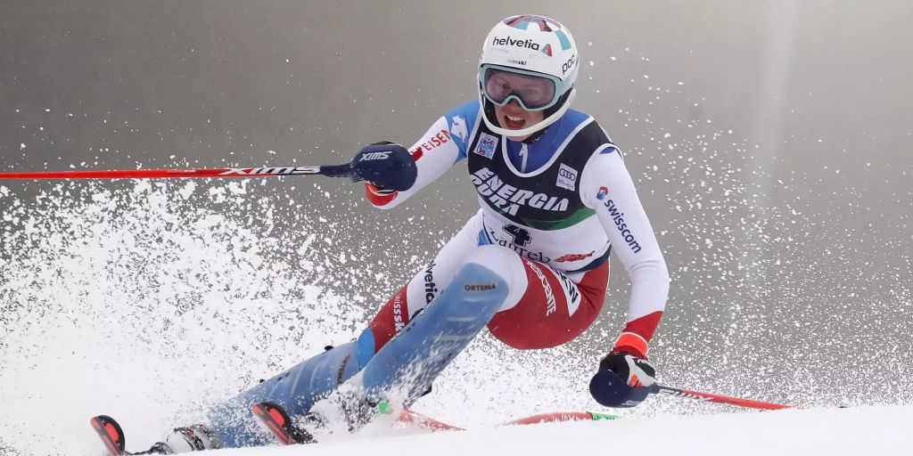 Michelle Gisin fährt bei Vlhova-Sieg erneut auf das Podest