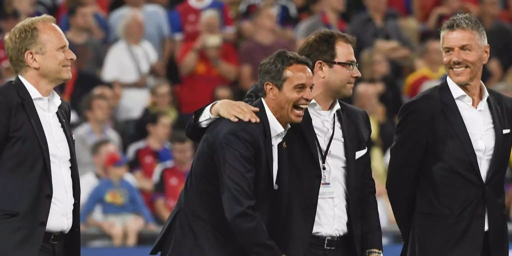 Georg Heitz und Bernhard Heusler beraten GC!